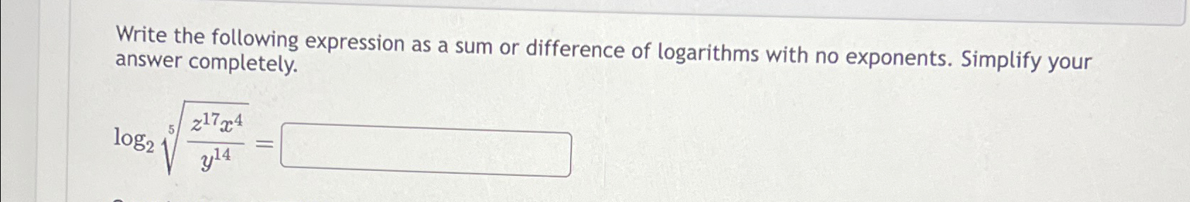 Solved Write the following expression as a sum or difference | Chegg.com