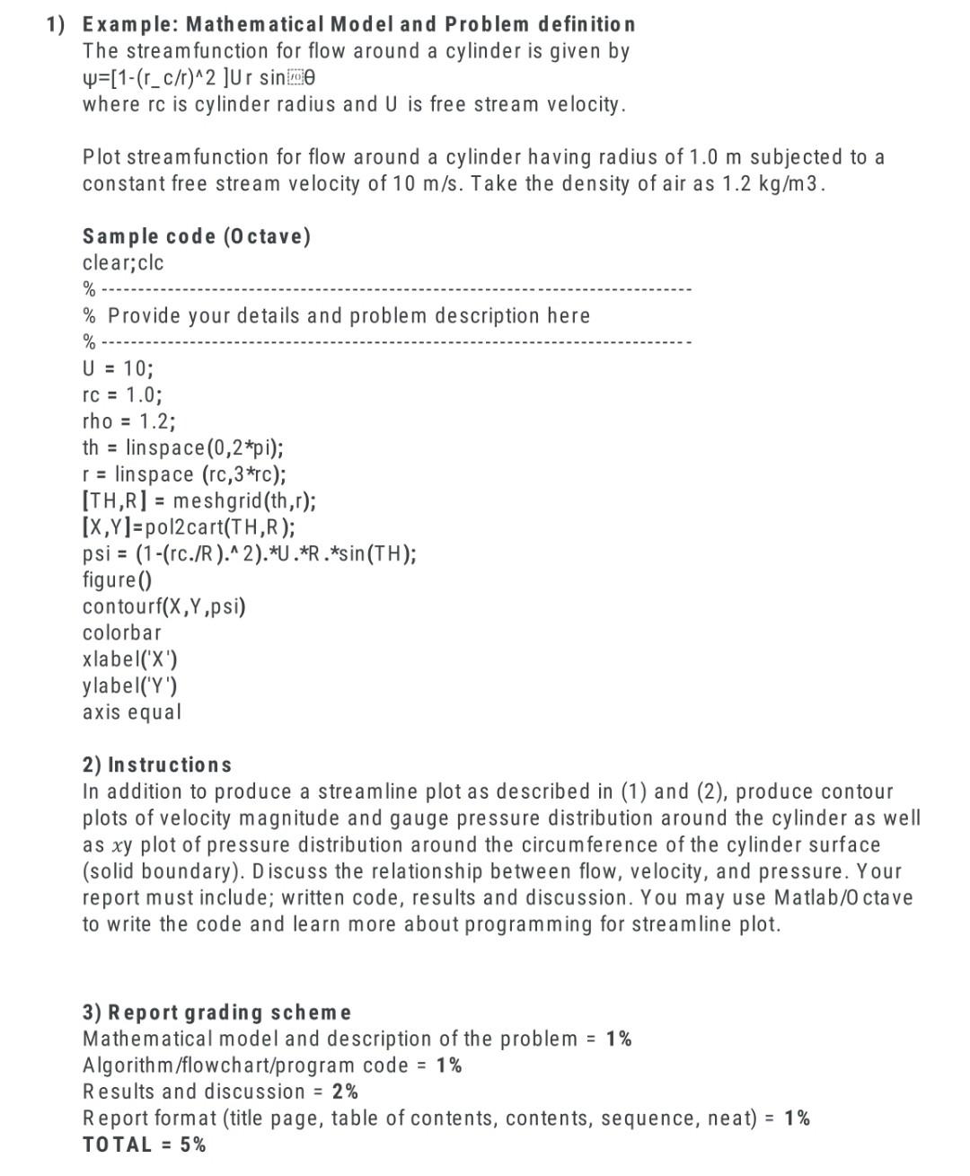 Solved 1) Example: Mathematical model and Problem definition | Chegg.com