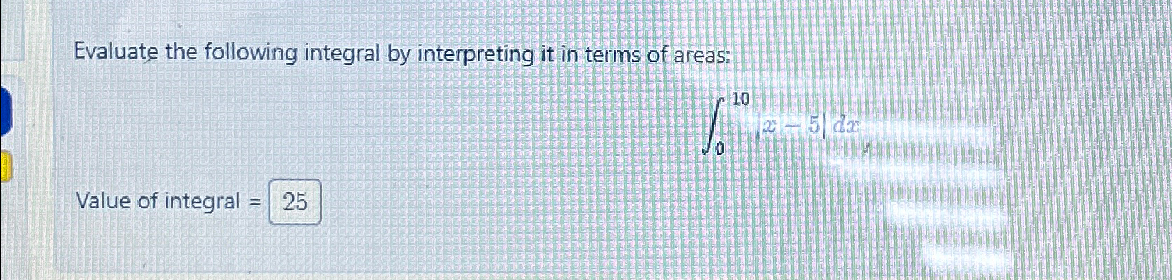 Solved Evaluate the following integral by interpreting it in | Chegg.com
