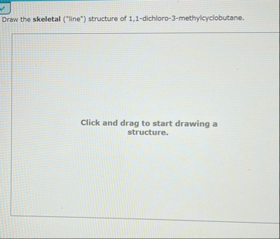 Solved Draw the skeletal ("line") ﻿structure of | Chegg.com