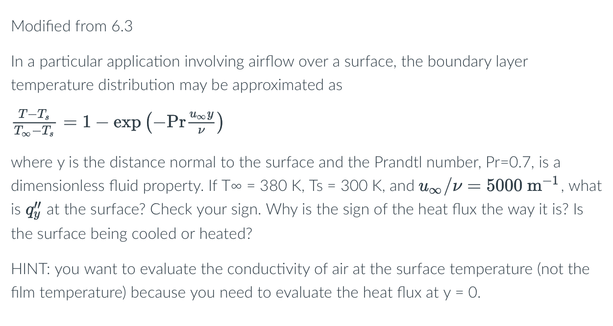 Solved Modified from 6.3In a particular application | Chegg.com