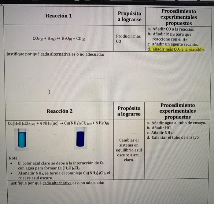 Solved Several chemical reactions at equilibrium are | Chegg.com