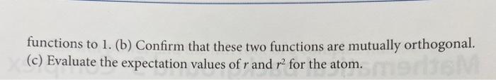 Solved 70.11 Two (unnormalized) excited state wavefunctions | Chegg.com