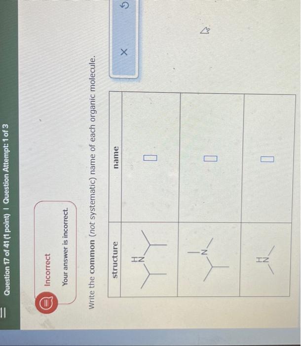 Solved Write the common (not systematic) name of each | Chegg.com