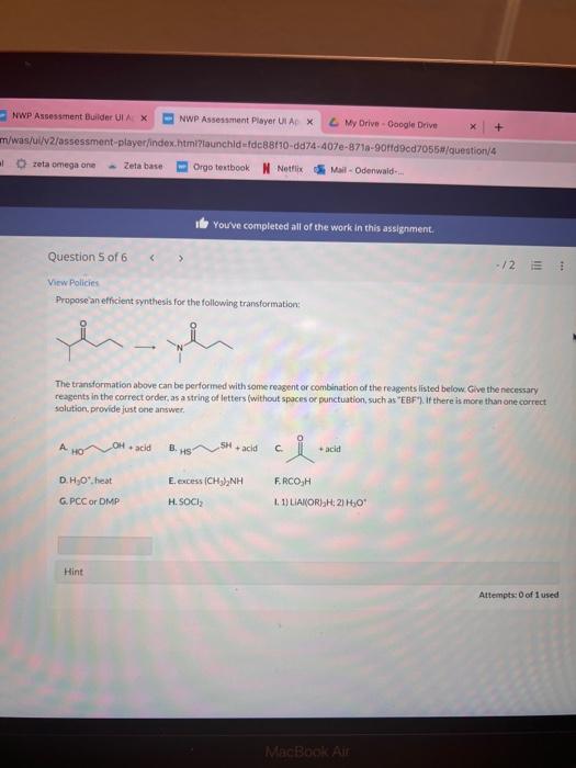 Solved Wiew Policies Propose an efficient synthesis for the | Chegg.com