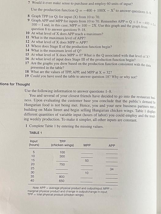 Solved please help with question 1 and a graph of it showing | Chegg.com