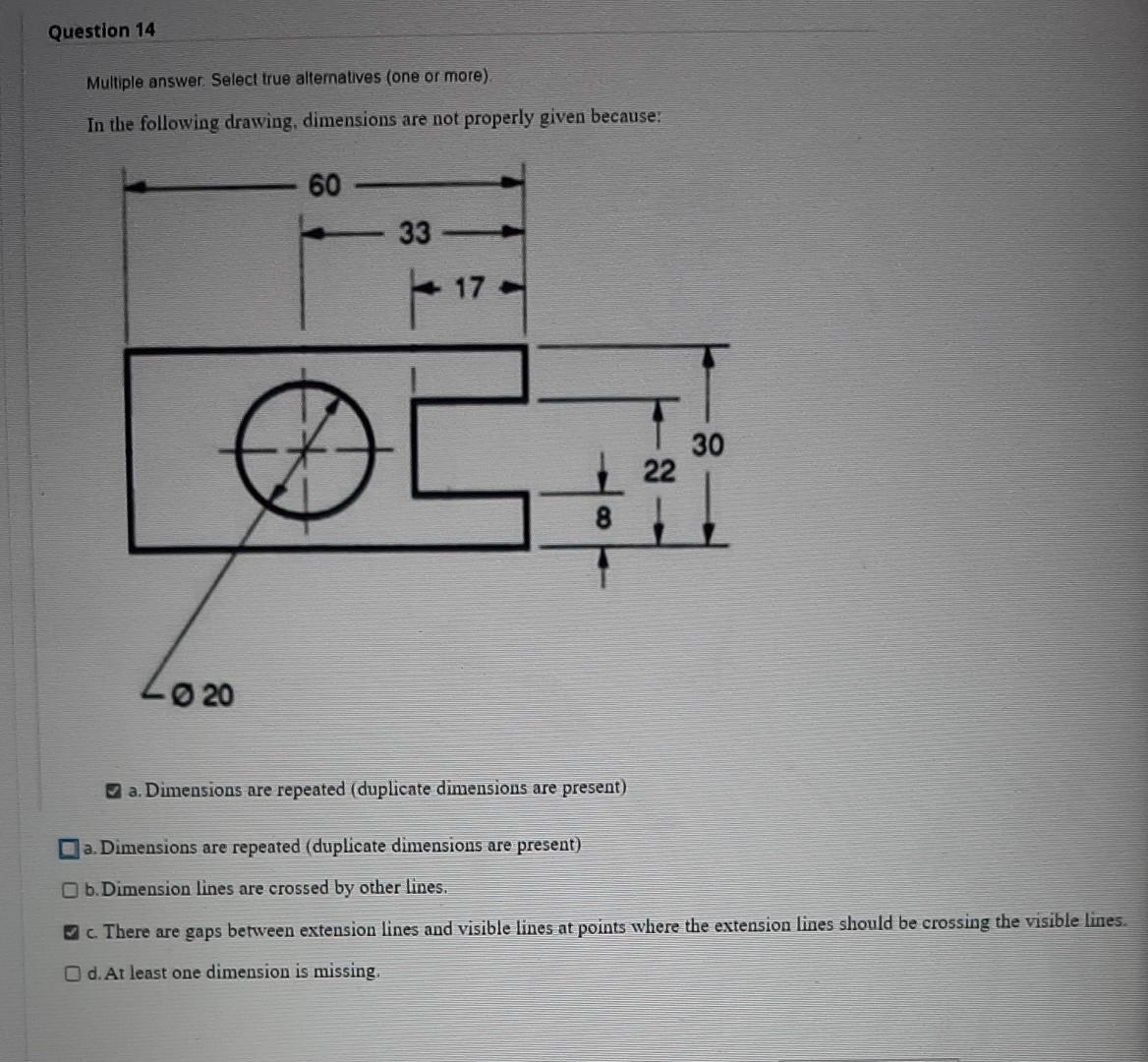 Solved Multiple answer. Select true altematives (one or | Chegg.com