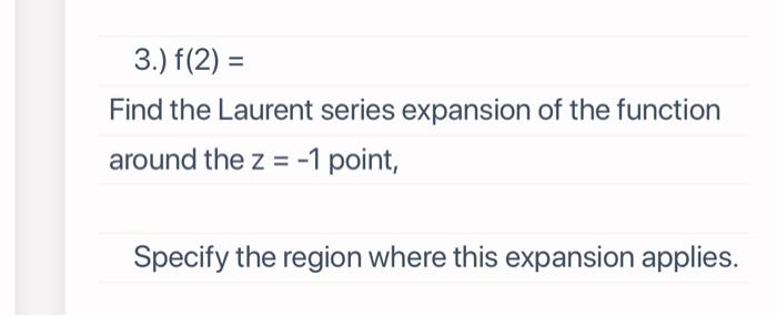 Solved please help me for my complex analysis lesson . this | Chegg.com