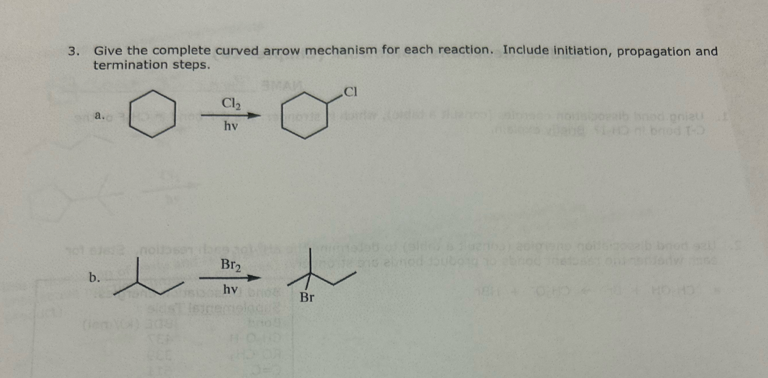 Solved Give the complete curved arrow mechanism for each | Chegg.com