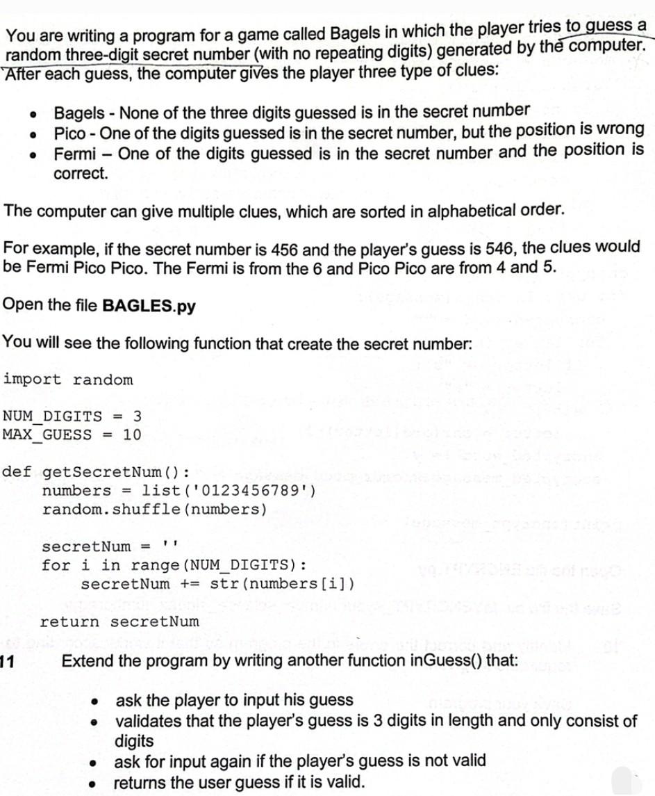 Solved Extend the program by writing another function | Chegg.com
