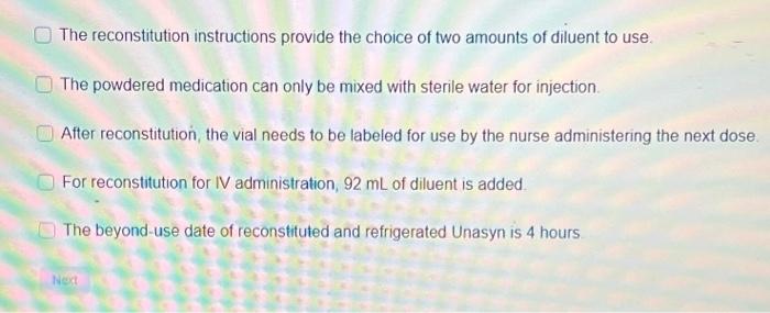 Solved The nurse has an order to give an intravenous dose of | Chegg.com