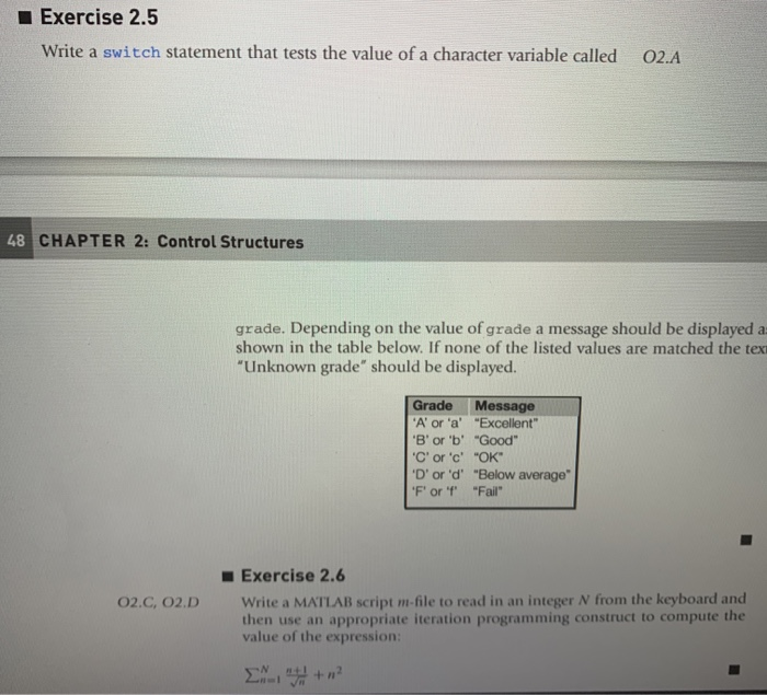 Solved Exercise 25 Write A Switch Statement That Tests The 2848