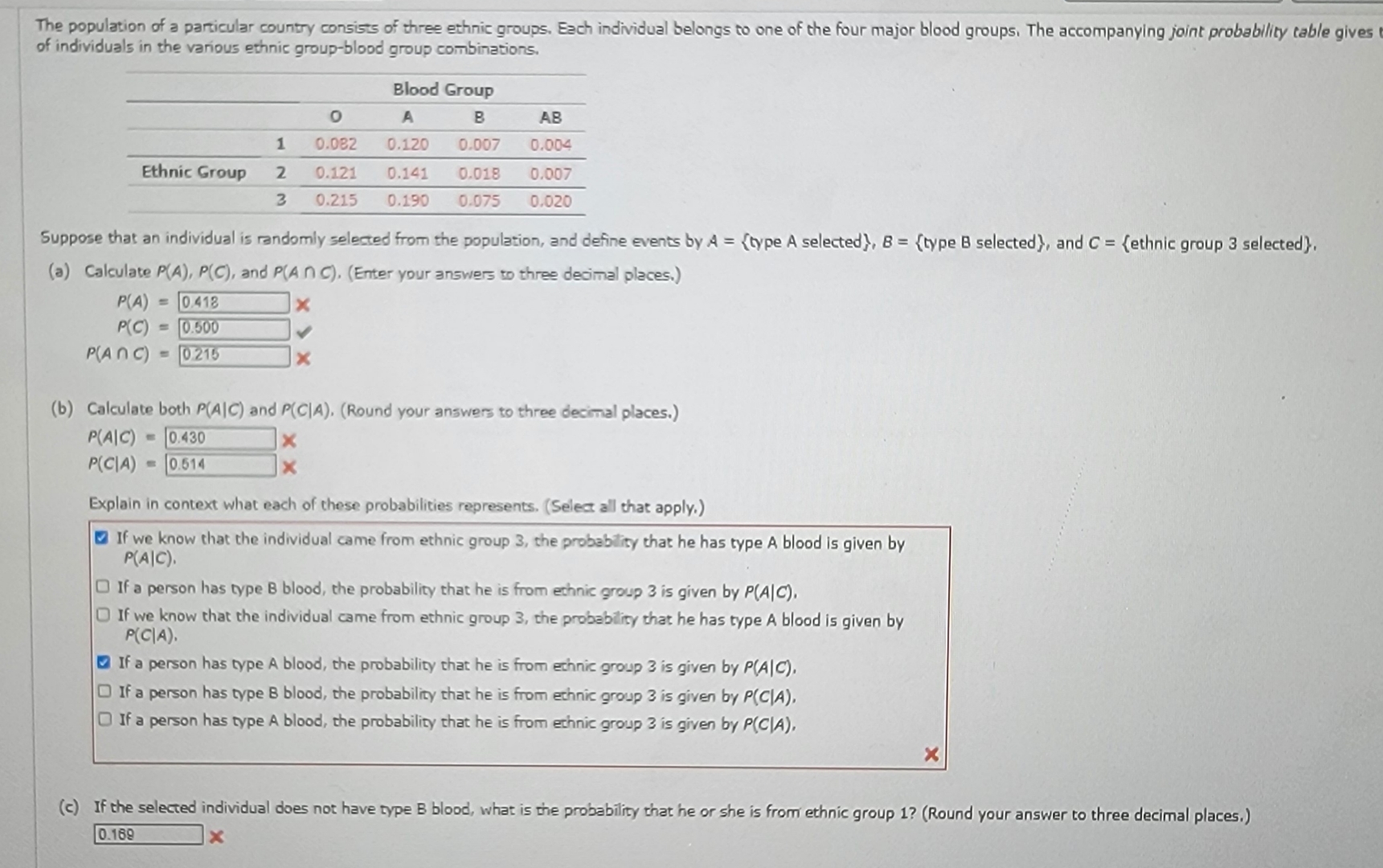 Solved The population of a particular country consists of | Chegg.com