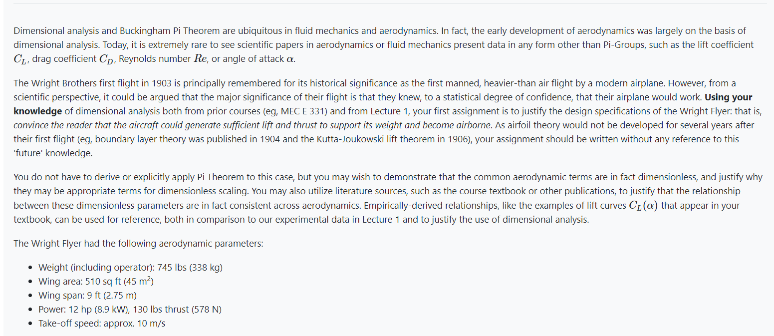 Solved Dimensional Analysis And Buckingham Pi Theorem Are