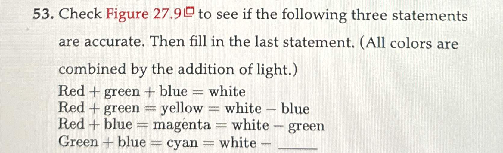 Solved Check Figure 27.9 ﻿to see if the following three | Chegg.com