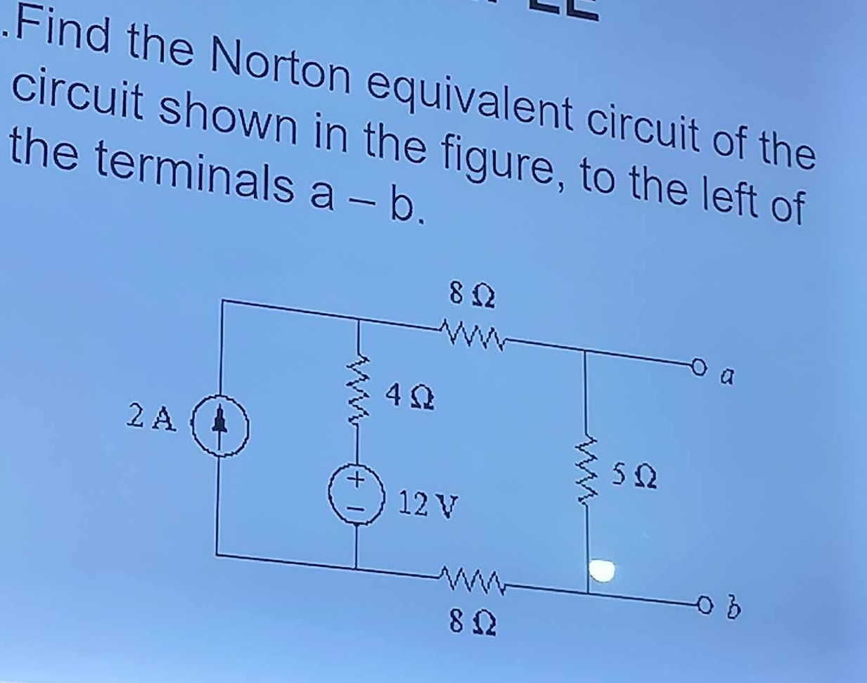 Solved Find the Norton equivalent circuit of the circuit | Chegg.com