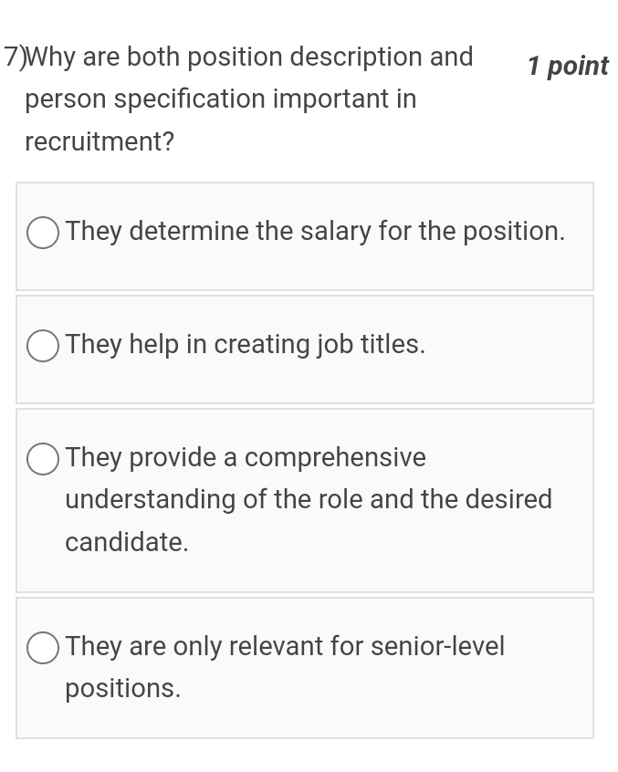 Solved Why are both position description and1 ﻿pointperson | Chegg.com