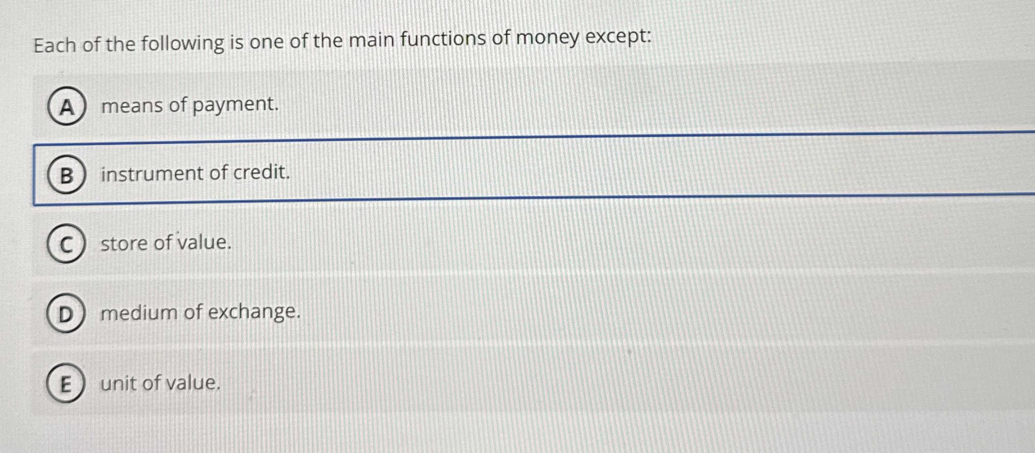 High Quality SOLUTION Each of the following is one of the main functions of | Chegg.com