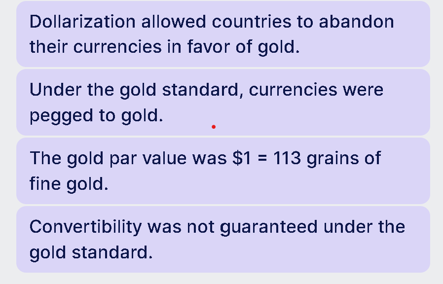 Solved Dollarization allowed countries to abandontheir | Chegg.com