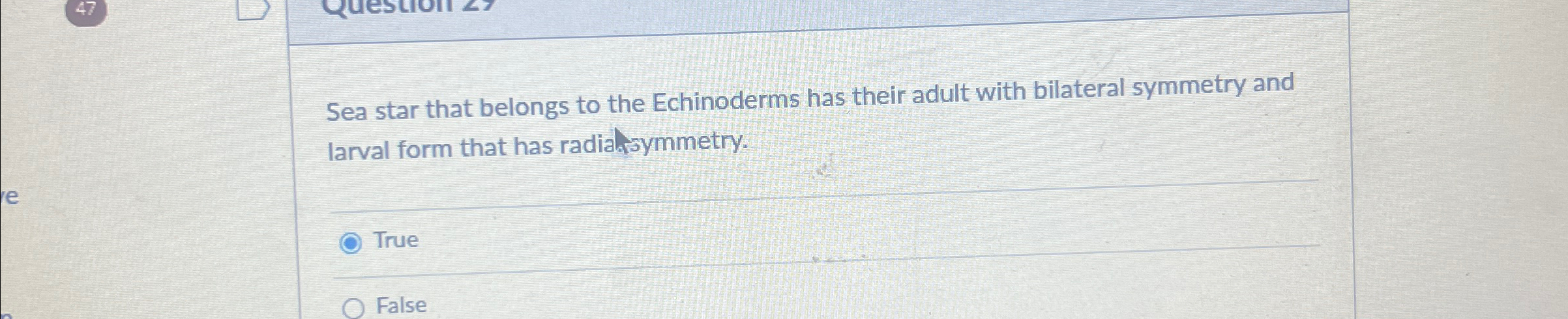 Solved Sea star that belongs to the Echinoderms has their | Chegg.com