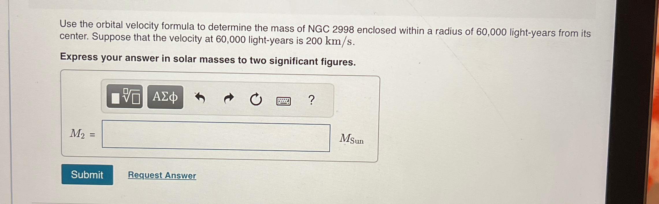 Solved Use the orbital velocity formula to determine the | Chegg.com