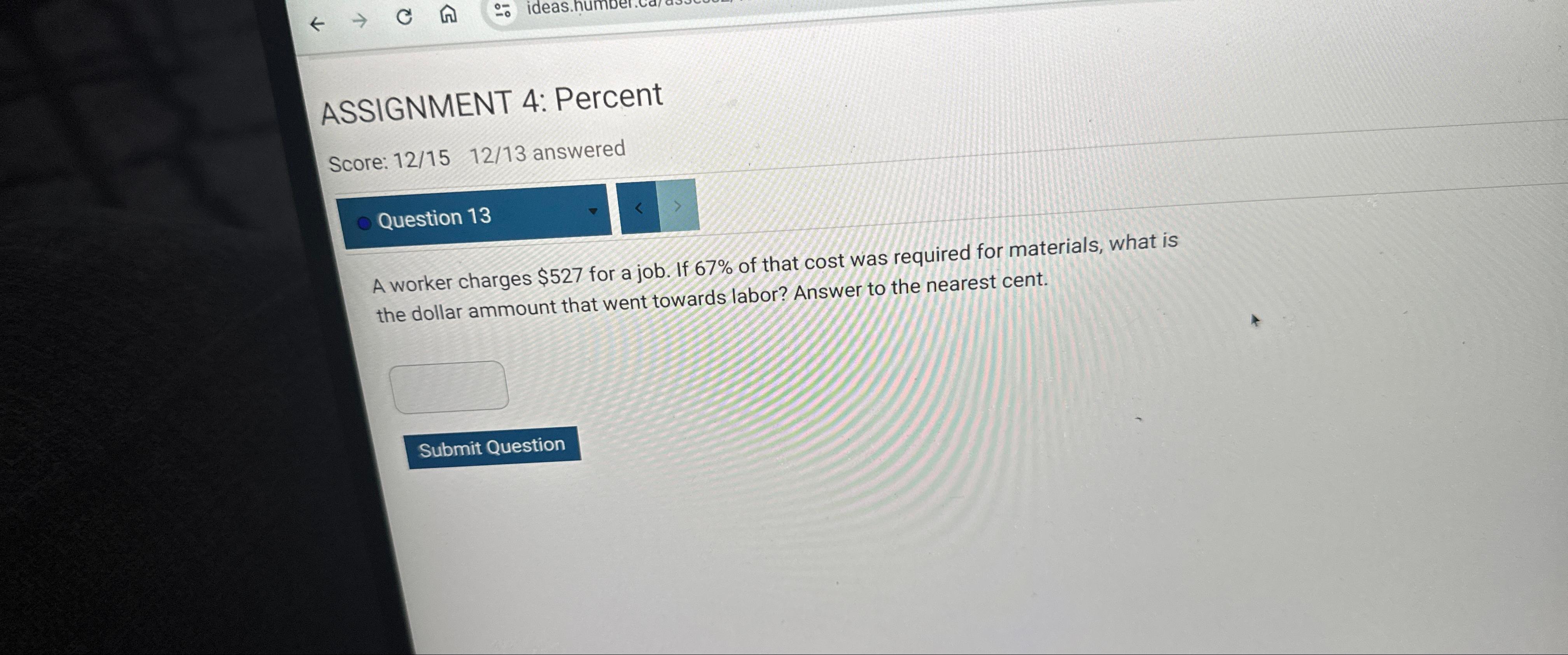 Solved ASSIGNMENT 4: PercentScore: 1215,1213 | Chegg.com