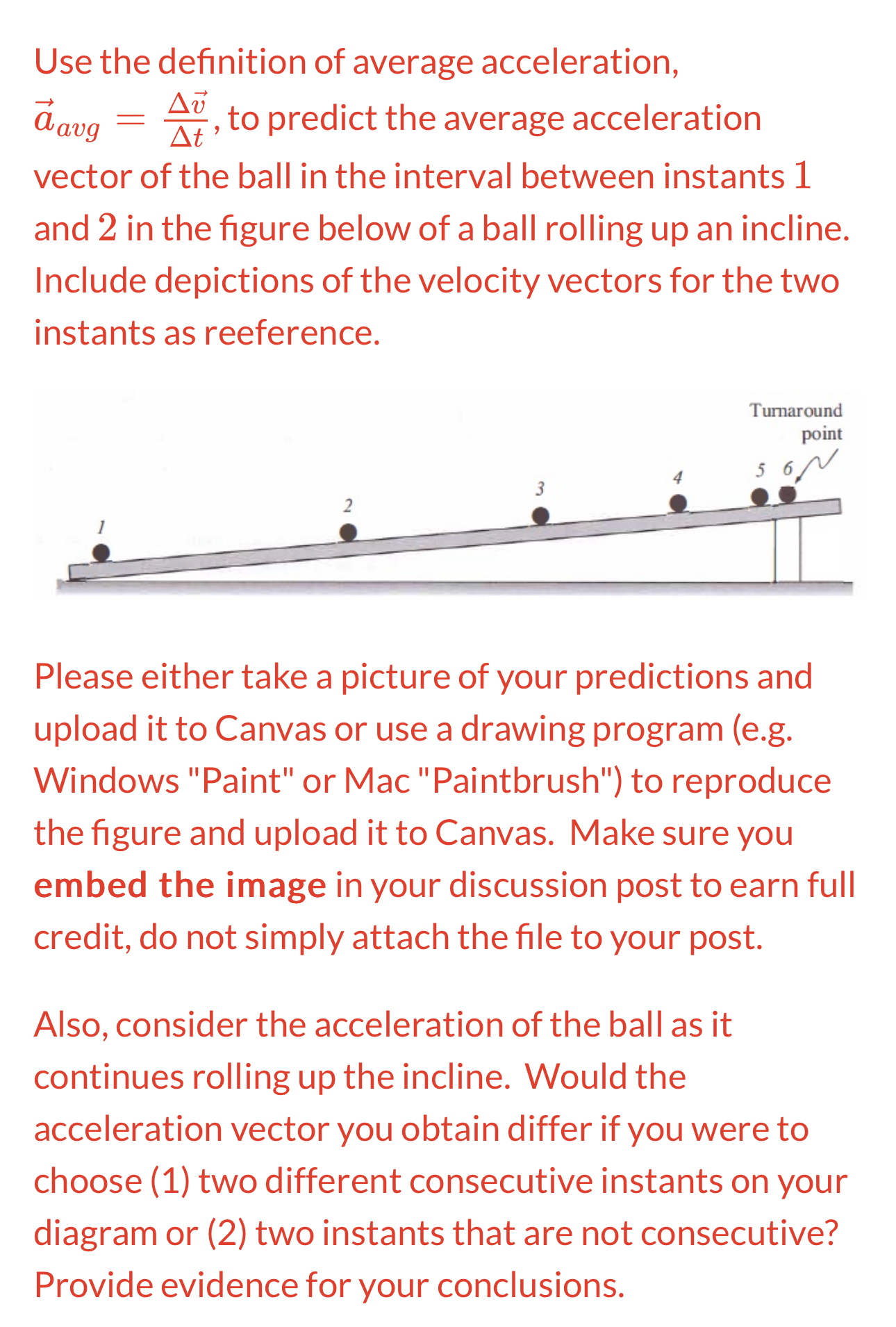 Solved Use the definition of average acceleration, | Chegg.com