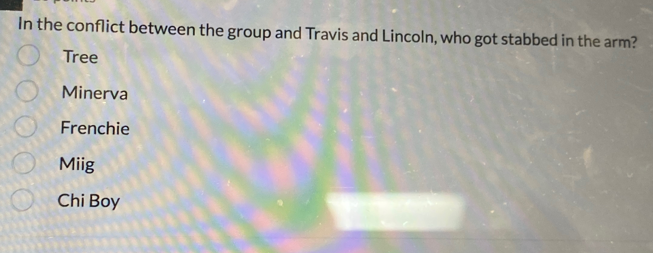 Solved In the conflict between the group and Travis and | Chegg.com