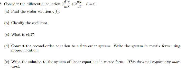 Solved Consider the differential equation | Chegg.com