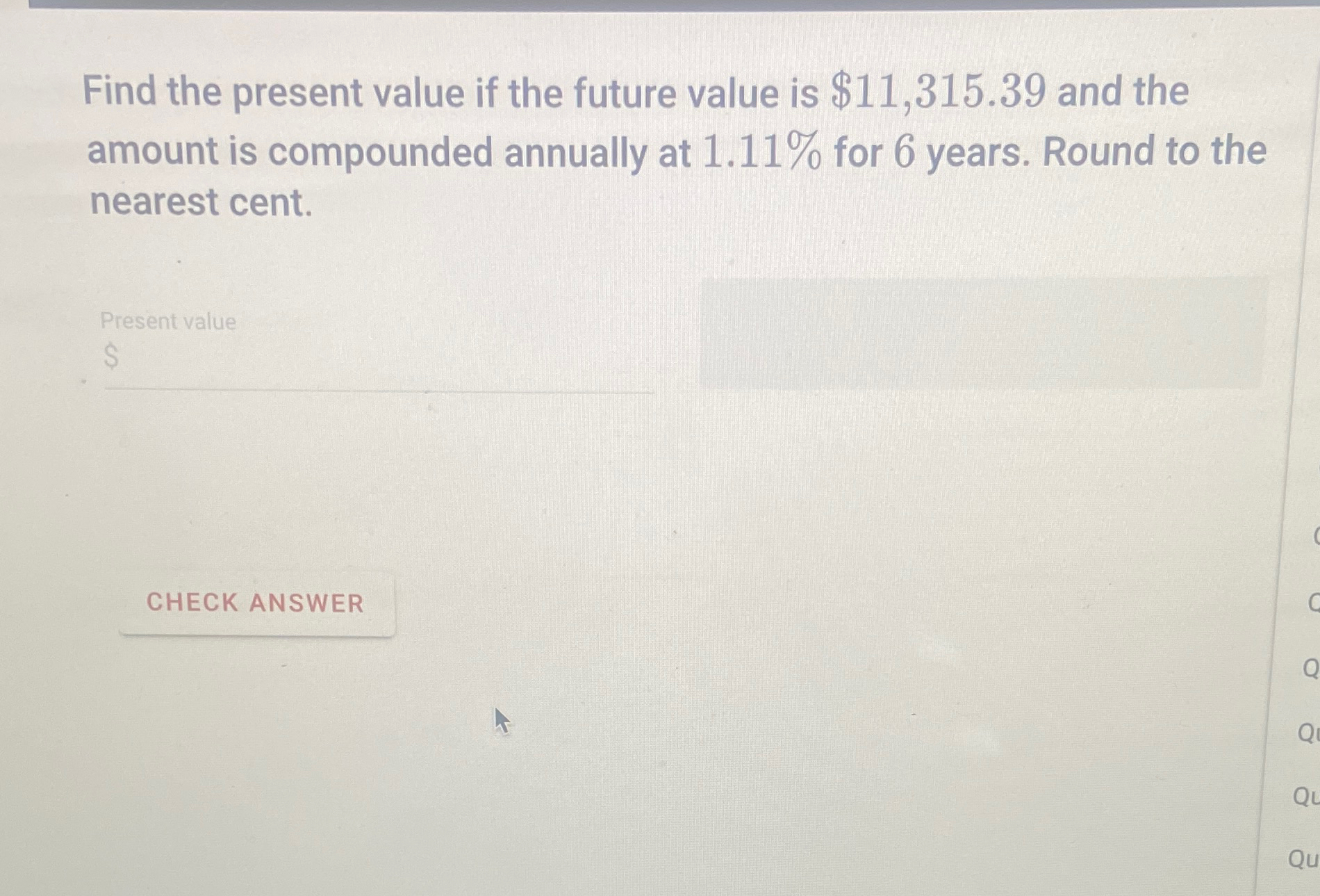 Solved Find the present value if the future value is | Chegg.com