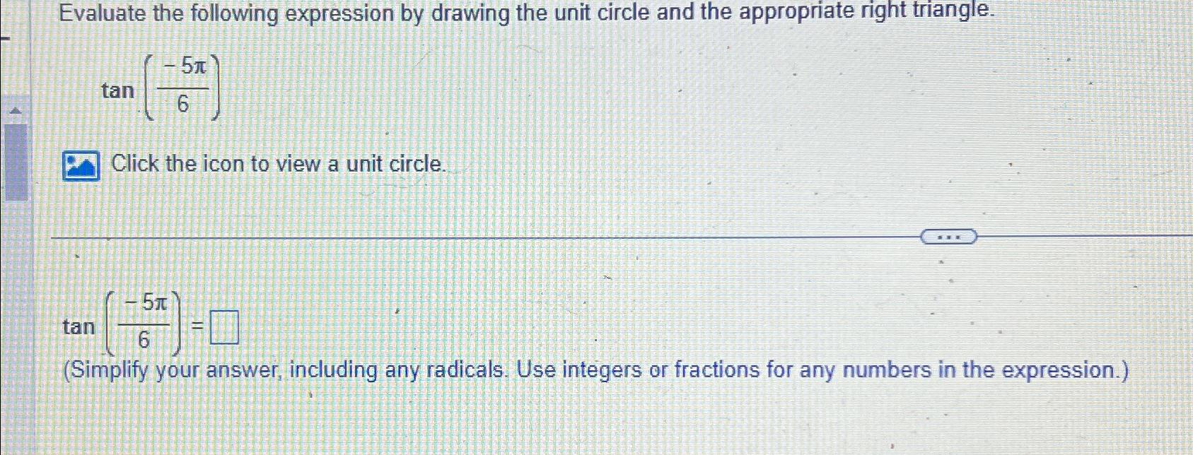 Solved Evaluate the following expression by drawing the unit | Chegg.com