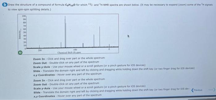 Solved Draw the structure of a compound of formula C9H10O | Chegg.com