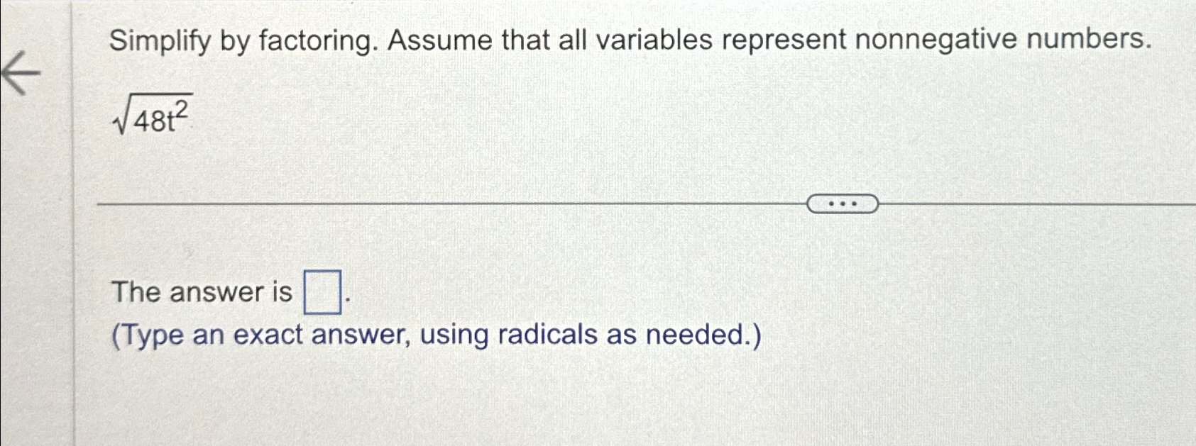 Solved Simplify by factoring. Assume that all variables | Chegg.com