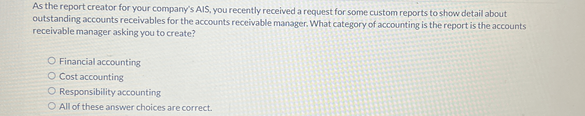 Solved PLEASE HAVE AN EXPERT VERIFIE THIS !!!!As the report | Chegg.com