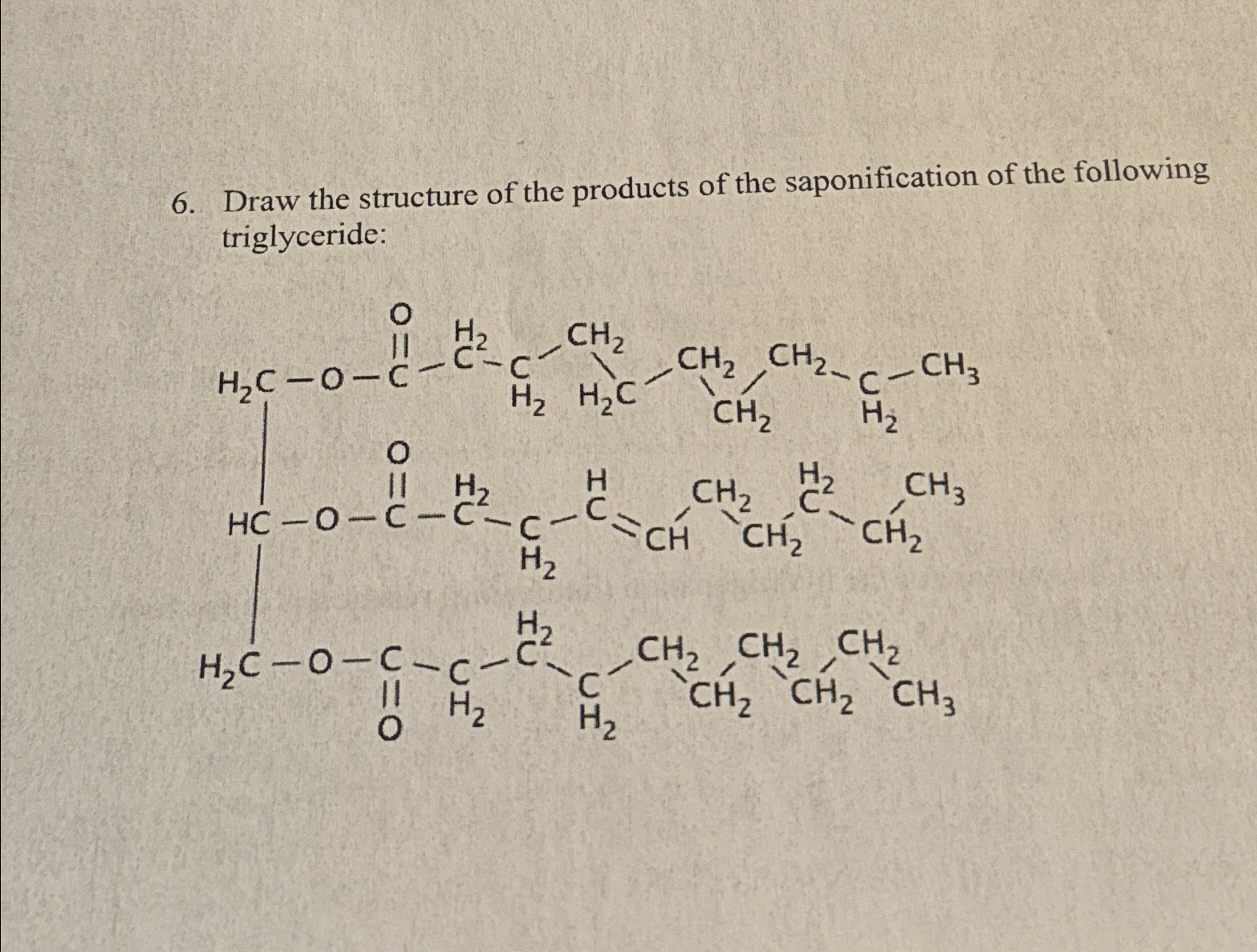 Solved Draw the structure of the products of the | Chegg.com