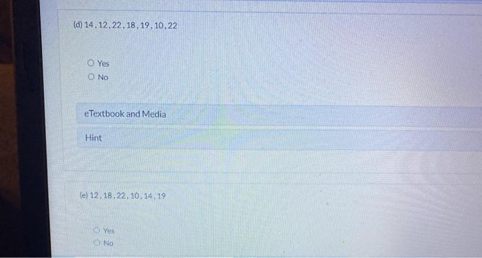 Solved A sample is given. Indicate whether each option is a | Chegg.com
