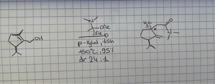 Solved W tone P-Xylol, tsh one o N low 150°C951 ar24:1 | Chegg.com