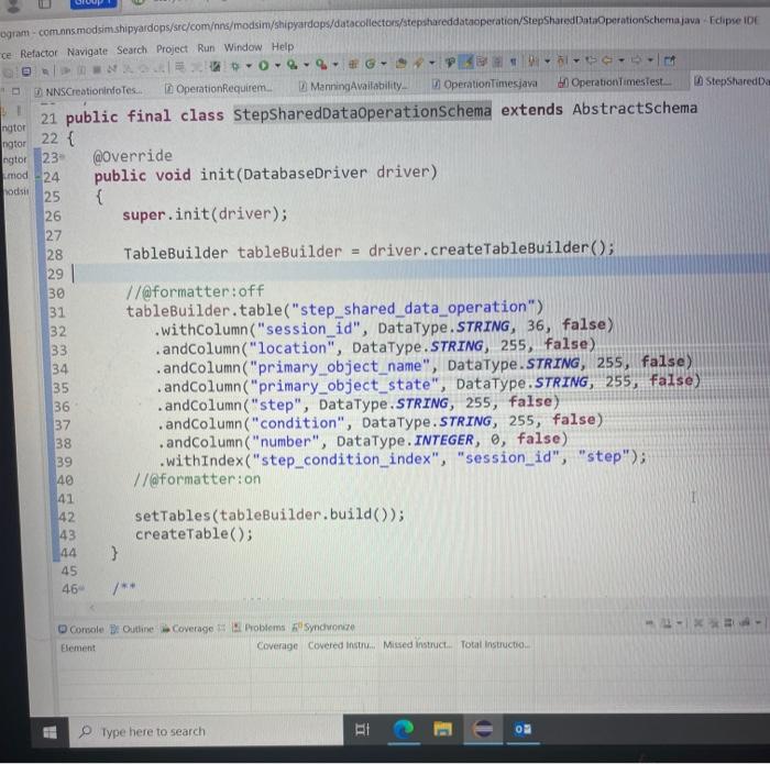 Solved Refactor Navigate Search Project Run Window Help (7) | Chegg.com