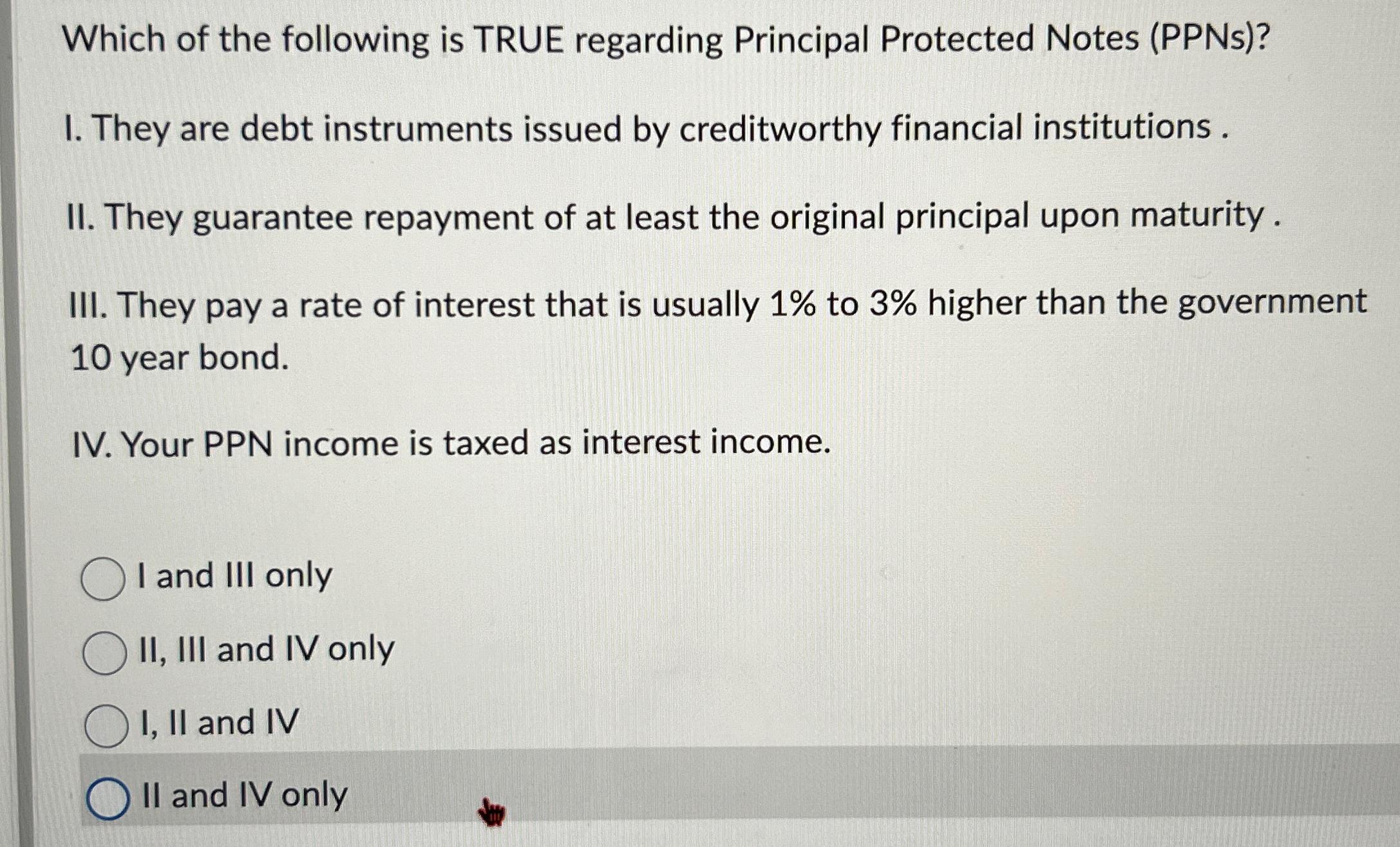 Solved Which of the following is TRUE regarding Principal | Chegg.com