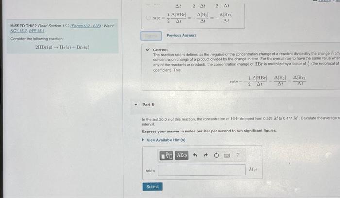 Solved KCYY is 2 MFE 151 . Consider the folowing reaction | Chegg.com