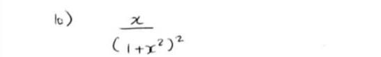 Solved x(1+x2)2 | Chegg.com
