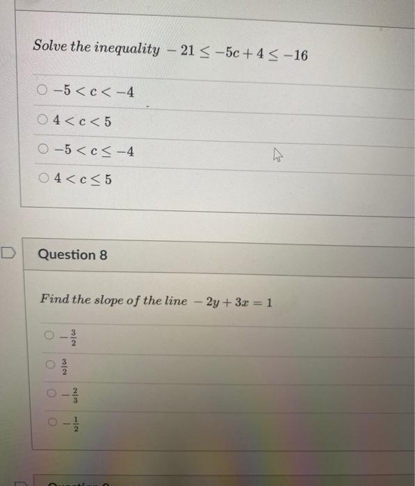 Solved Question 5 Solve 3s +8 = 8 + 5 3 13 2' 4 0 4 Question | Chegg.com