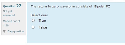 Solved Question 27Not yet answeredMarked out of 1.50Flag | Chegg.com