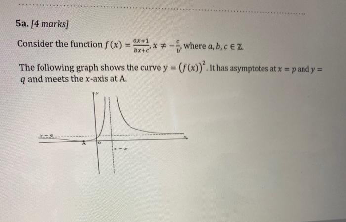 Solved 5b. [4 marks) Given that p = 3,9 = and A has | Chegg.com