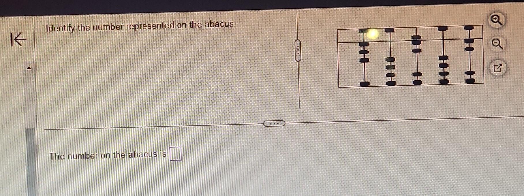 Solved Identify the number represented on the abacus. The | Chegg.com