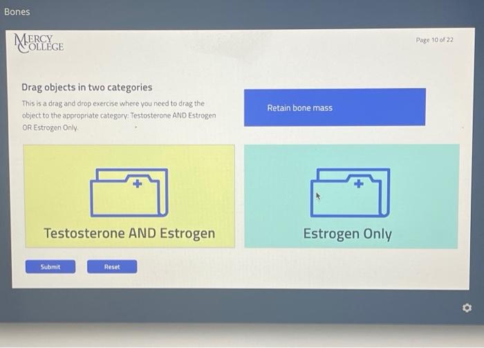 Solved Drag objects in two categories This is a drag and | Chegg.com