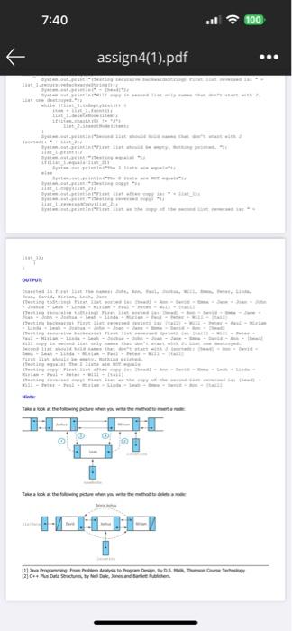 Solved 7:39 100 assign4(1).pdf Earepie: 2. Leternine otethen | Chegg.com