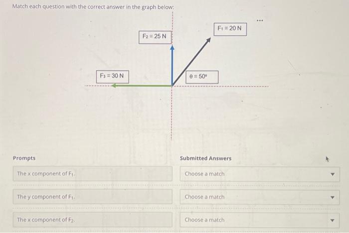 Solved Match each question with the correct answer in the | Chegg.com