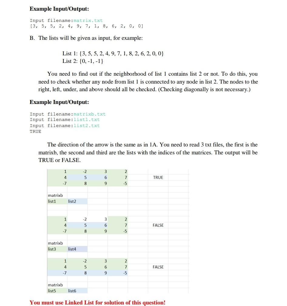 Solved Q1: You must use Linked List for solution of this | Chegg.com