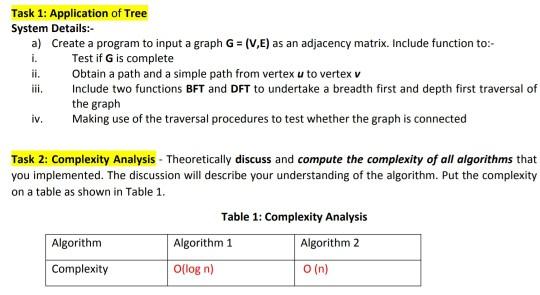 Solved Subject = algorithm and Data Structures Computer | Chegg.com